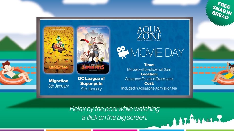 Aquazone Movie Days | What's On Warrnambool